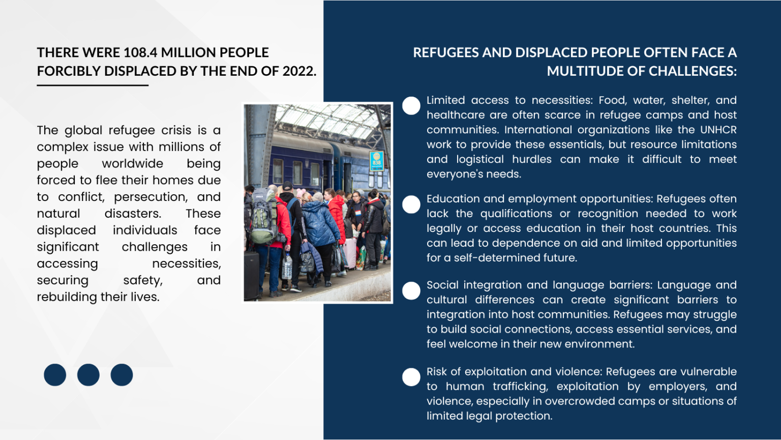 Protecting the Rights of Refugees and Displaced People: Challenges and ...